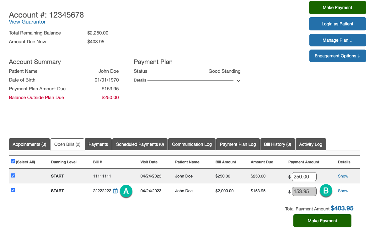 How to add new visits to a current payment plan – Flywire Healthcare