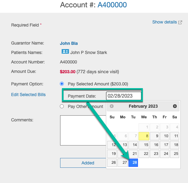 What is a scheduled payment? – Flywire Healthcare