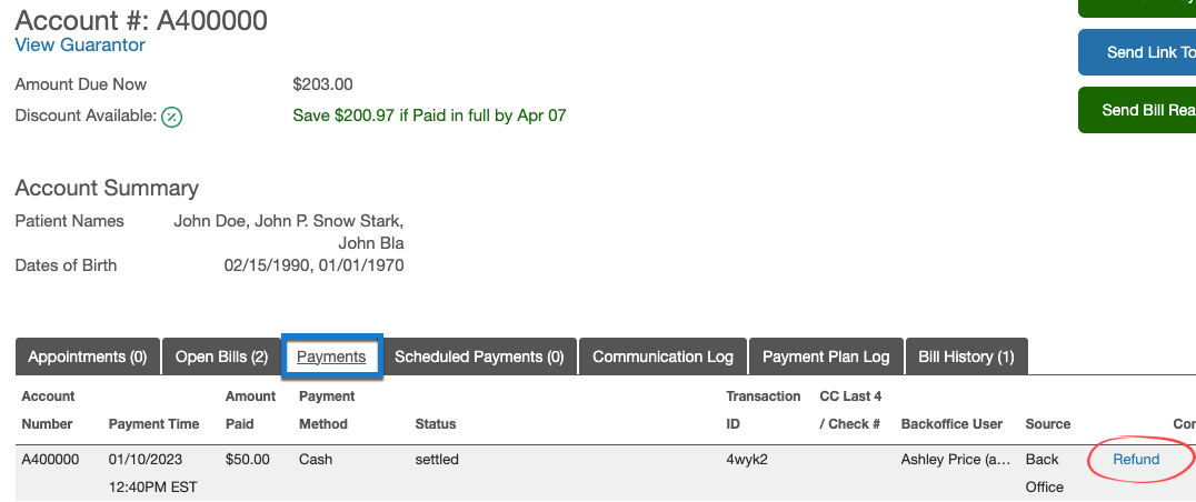Introduction to Refunds & Voids – Flywire Healthcare